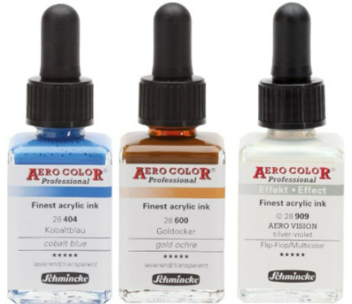 Art Scene Aerocolor 28ml 702 Black Tissue Marking Dye - Wishmed