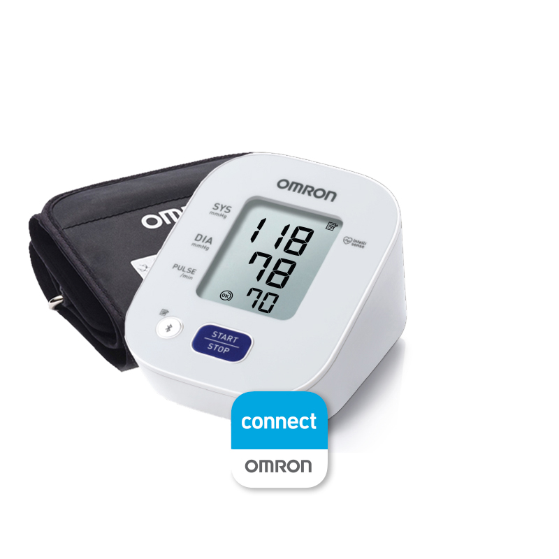 Omron Automatic Basic Blood Pressure Monitor with Bluetooth - Wishmed