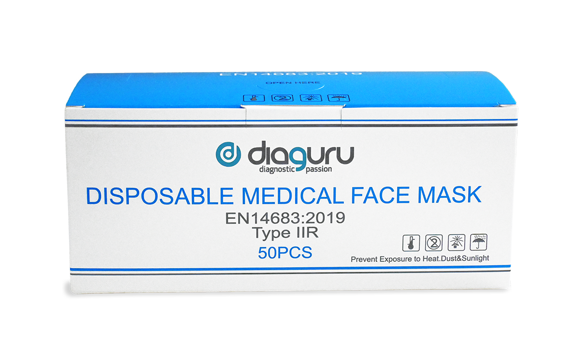 Diaguru Level 2 Surgical Face Mask - Wishmed