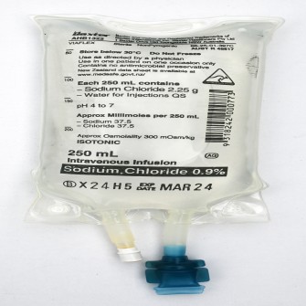 Baxter Sodium Chloride 0.9% Intravenous Infusion Viaflex Bag - Wishmed